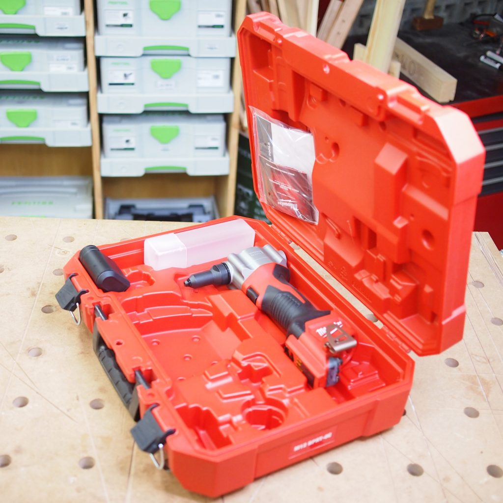 เปิดกล่อง!เครื่องยิงรีเวท ไร้สาย Milwaukee M12 BPRT-0 (ตัวเปล่า ...